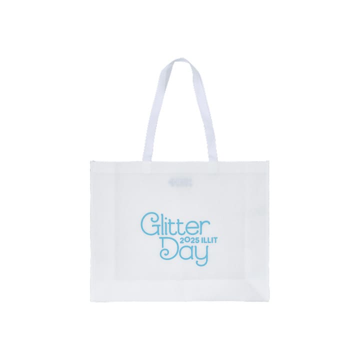 ILLIT - 2025 ILLIT GLITTER DAY IN SEOUL OFFICIAL MERCH SHOPPER BAG – Saekdongbyeol