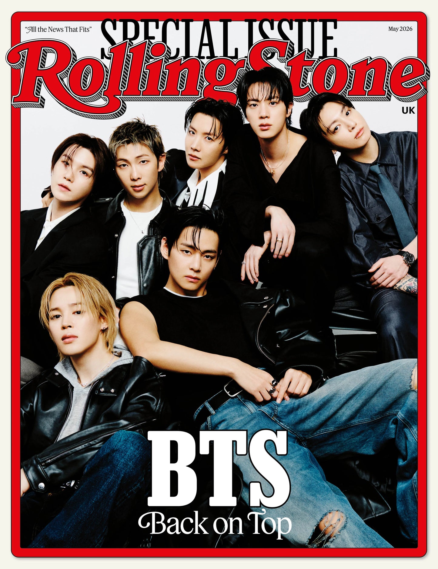 BTS - ROLLING STONE UK MAGAZINE 2026 MAY ISSUE #28 BTS SPECIAL ISSUE ...